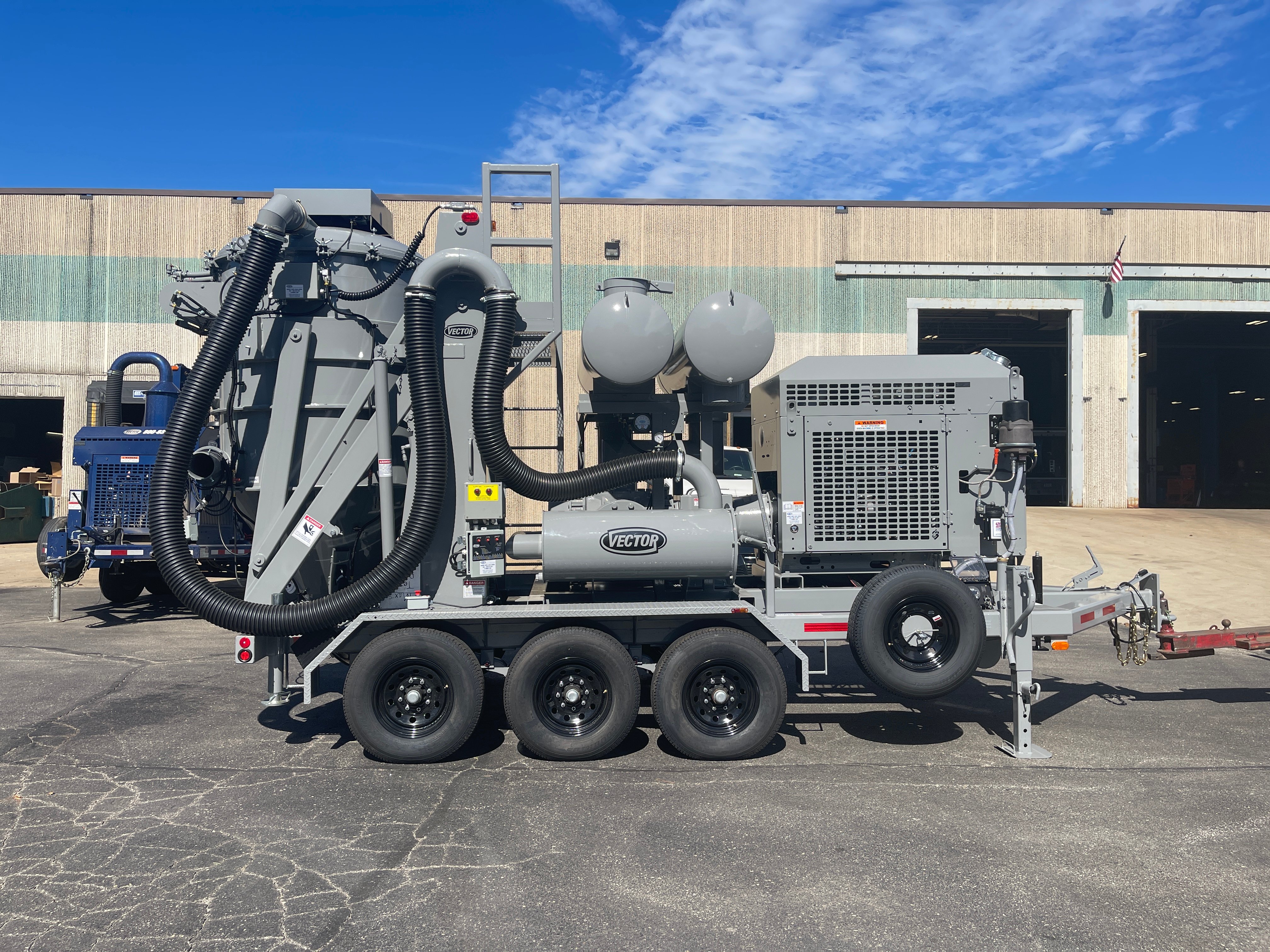 VecLoader | Trailer-Mounted Industrial Vacuum Loader