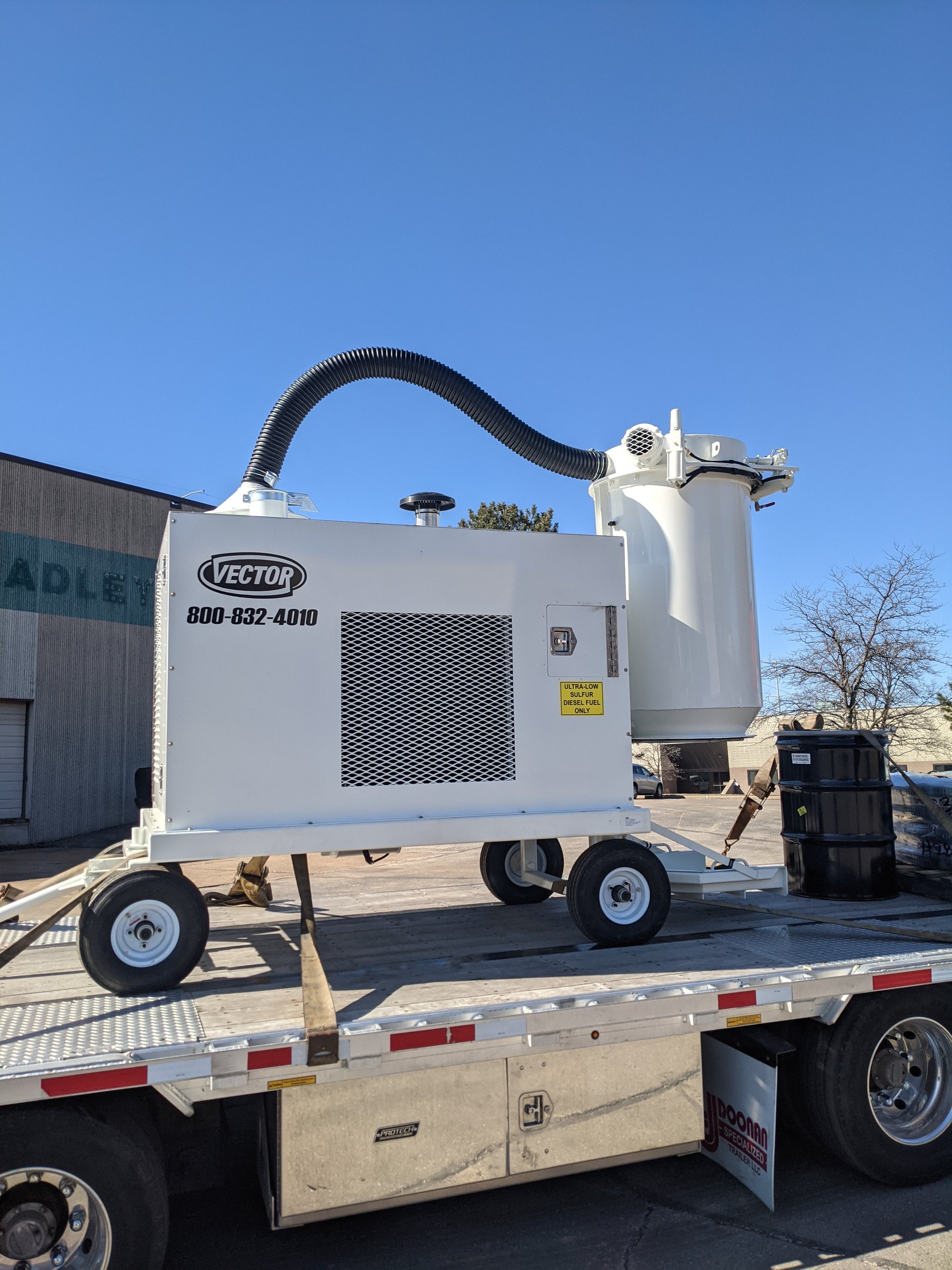 Spartan | Skid-Mounted Compact Industrial Vacuum System