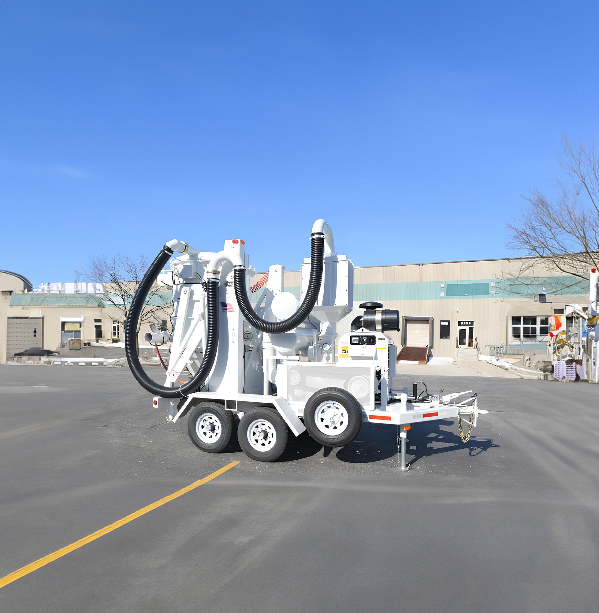 Spartan | Skid-Mounted Compact Industrial Vacuum System